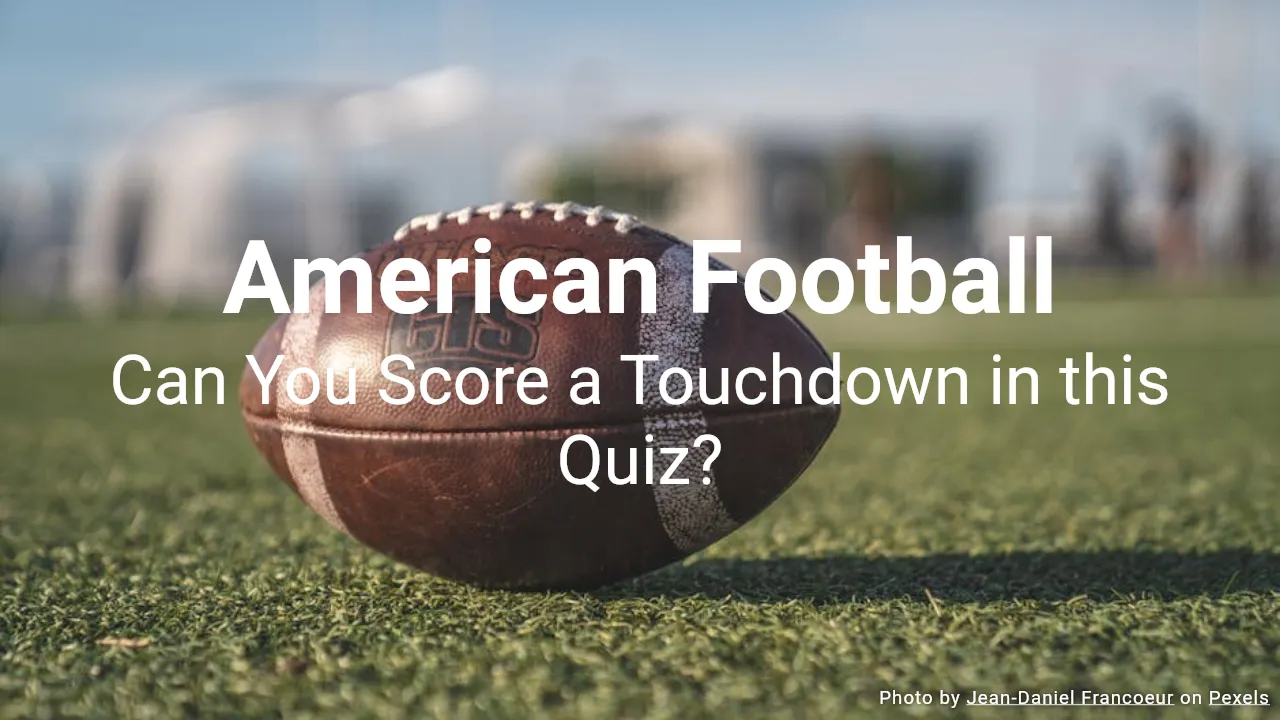 American Football Quiz