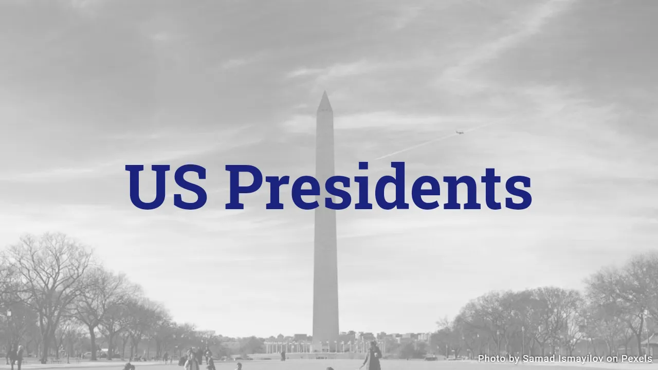 US Presidents Quiz (Multiple Choice)